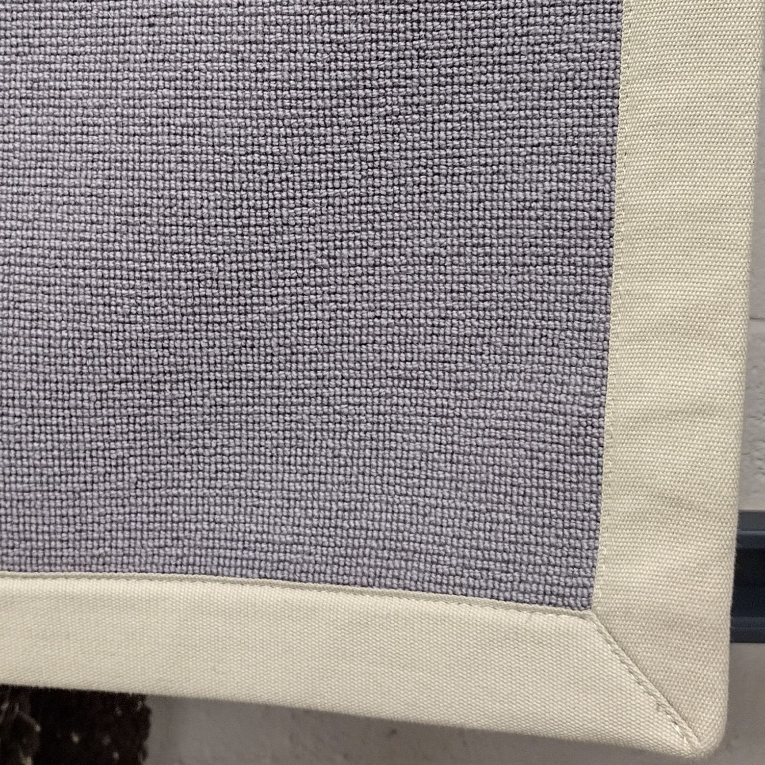 Alternative Wool Rug with Cream Border (180 x 120cm) - Queenstreet ...