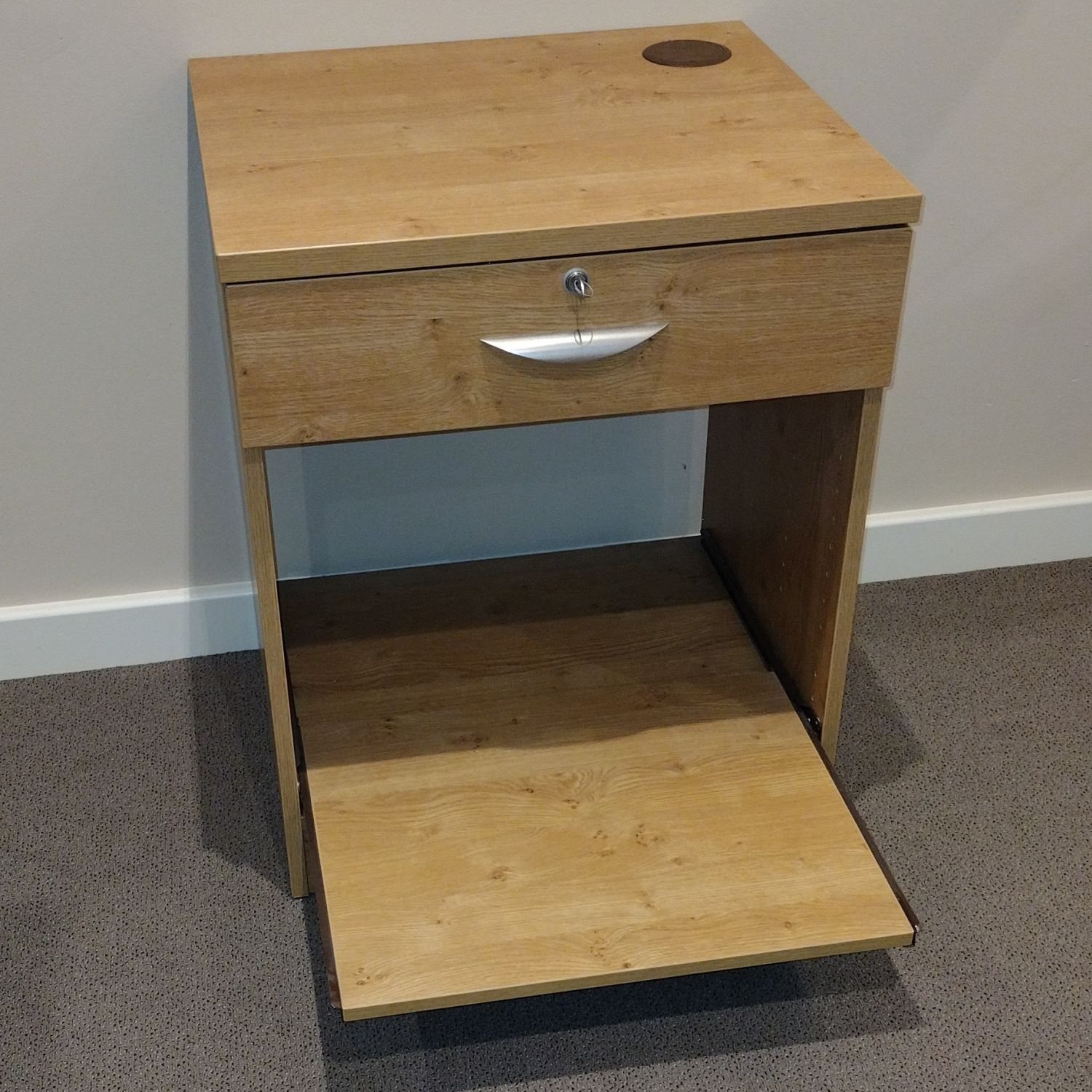 COMPTON Office Printer Desk Drawer Unit - Queenstreet Carpets & Furnishings